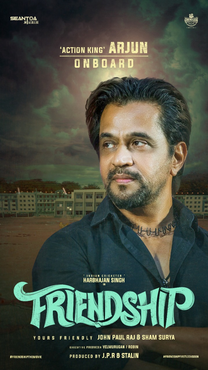Action King Arjun To Play A Crucial Role In Indian Cricketer Harbhajan ...
